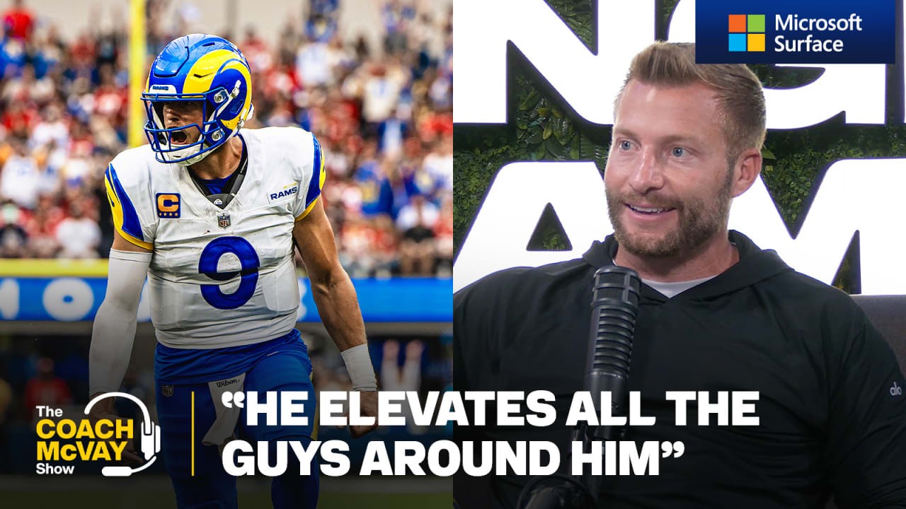 Los Angeles Rams | The Coach McVay Show - Sean McVay on standout player ...
