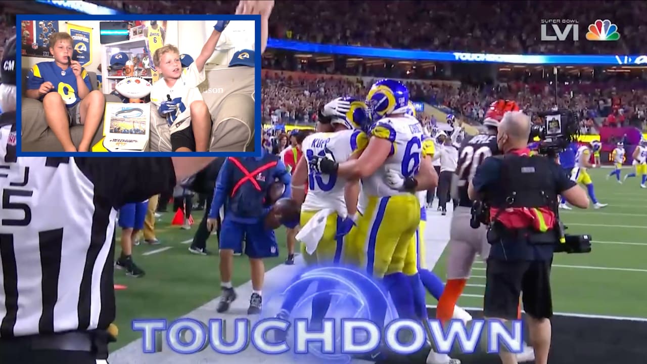 Kids Make The Radio Call For Cooper Kupp's Super Bowl Touchdown | Kids ...