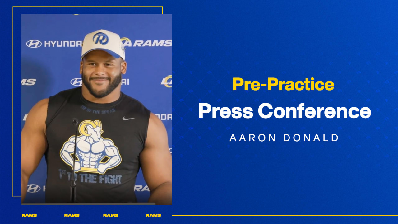 Rams defensive lineman Aaron Donald on defensive back Jalen Ramsey's ...