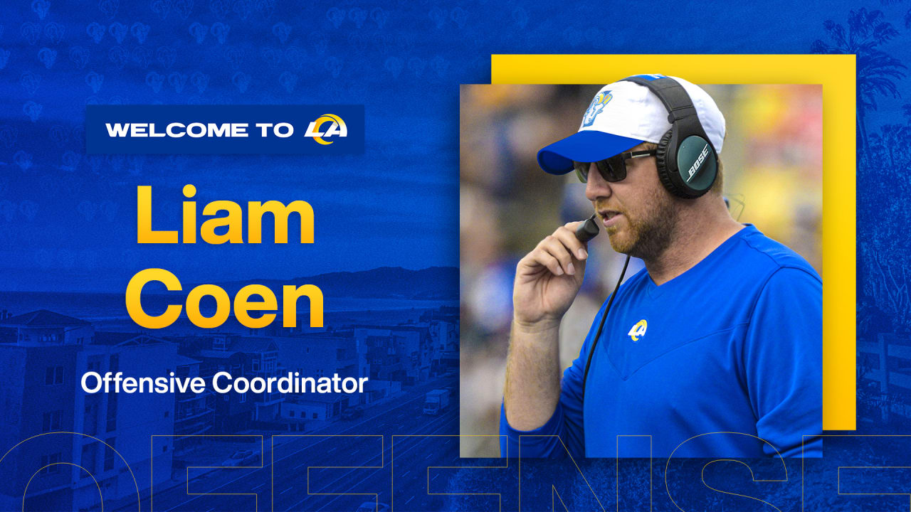 Rams hire Liam Coen as offensive coordinator