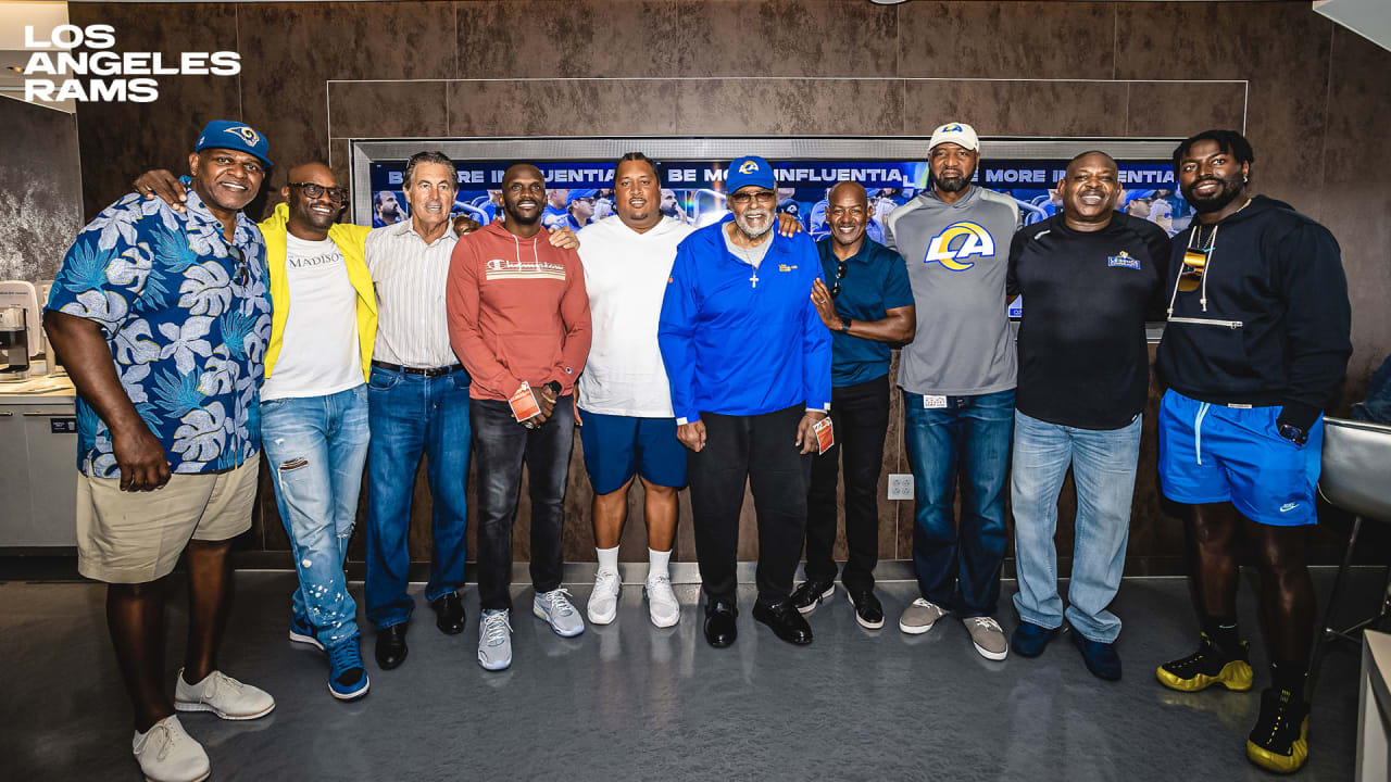 PHOTOS: Hall of Famers, record holders & more Rams Legends at SoFi ...