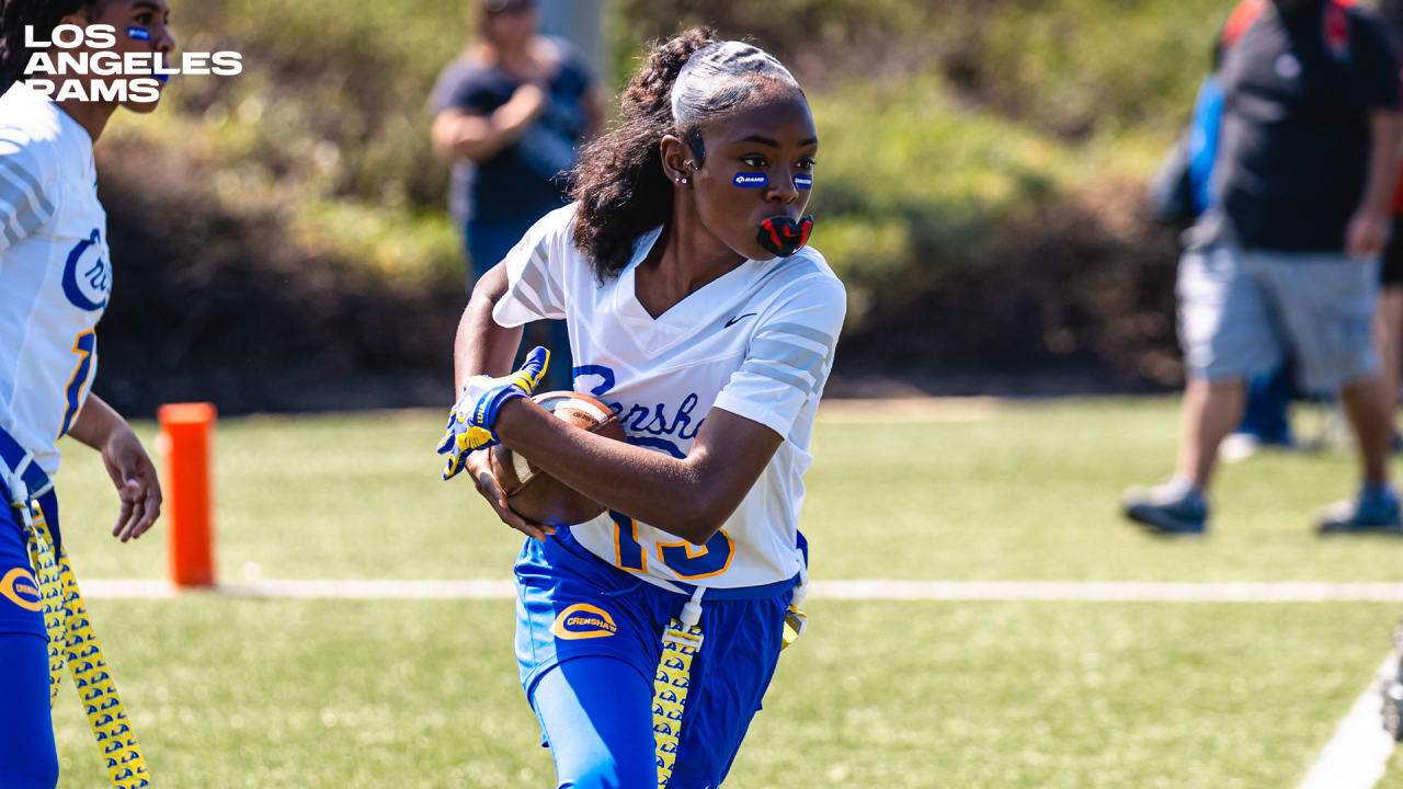 Los Angeles Rams Community | Rams host inaugural Girls’ Flag Jamboree ...