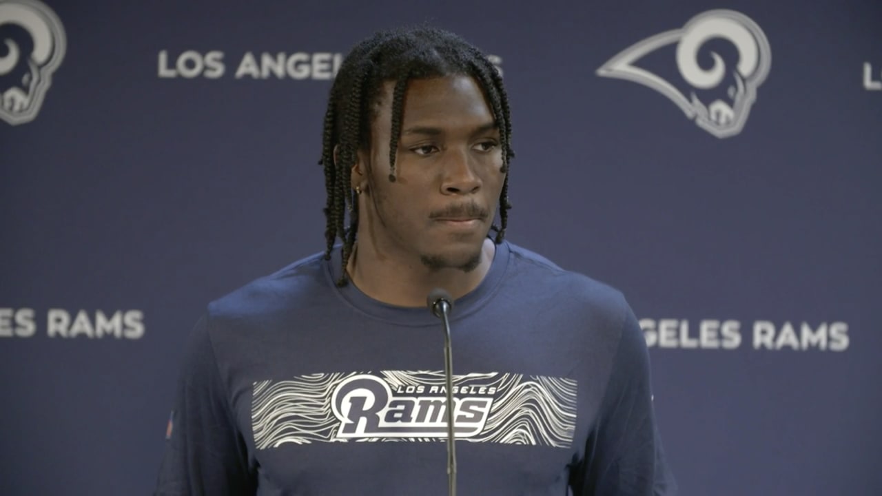 Long Jr. on looking up to vets: "It makes you want to work harder"