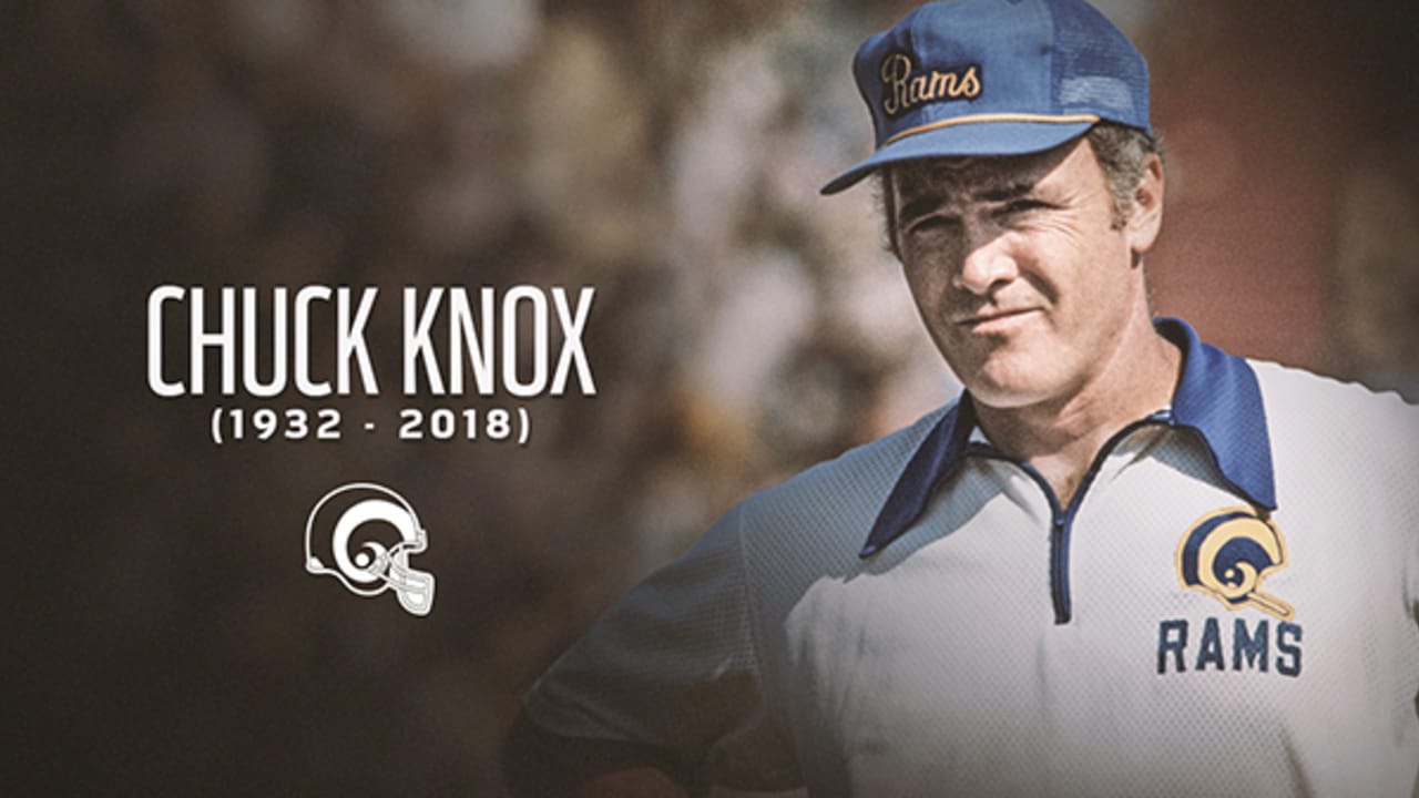 Statement from Los Angeles Rams on Passing of Former Head Coach Chuck Knox