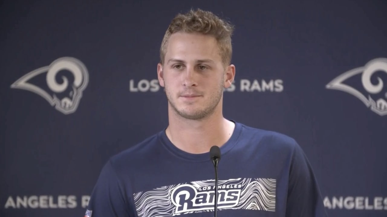 Goff talks Rams offense as of late + how to get back on track