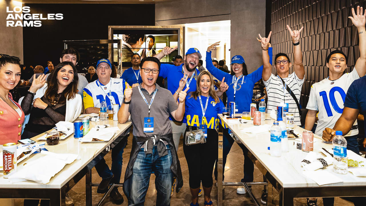 PHOTOS: Rams host a Monday Night Football watch party for club & suite ...
