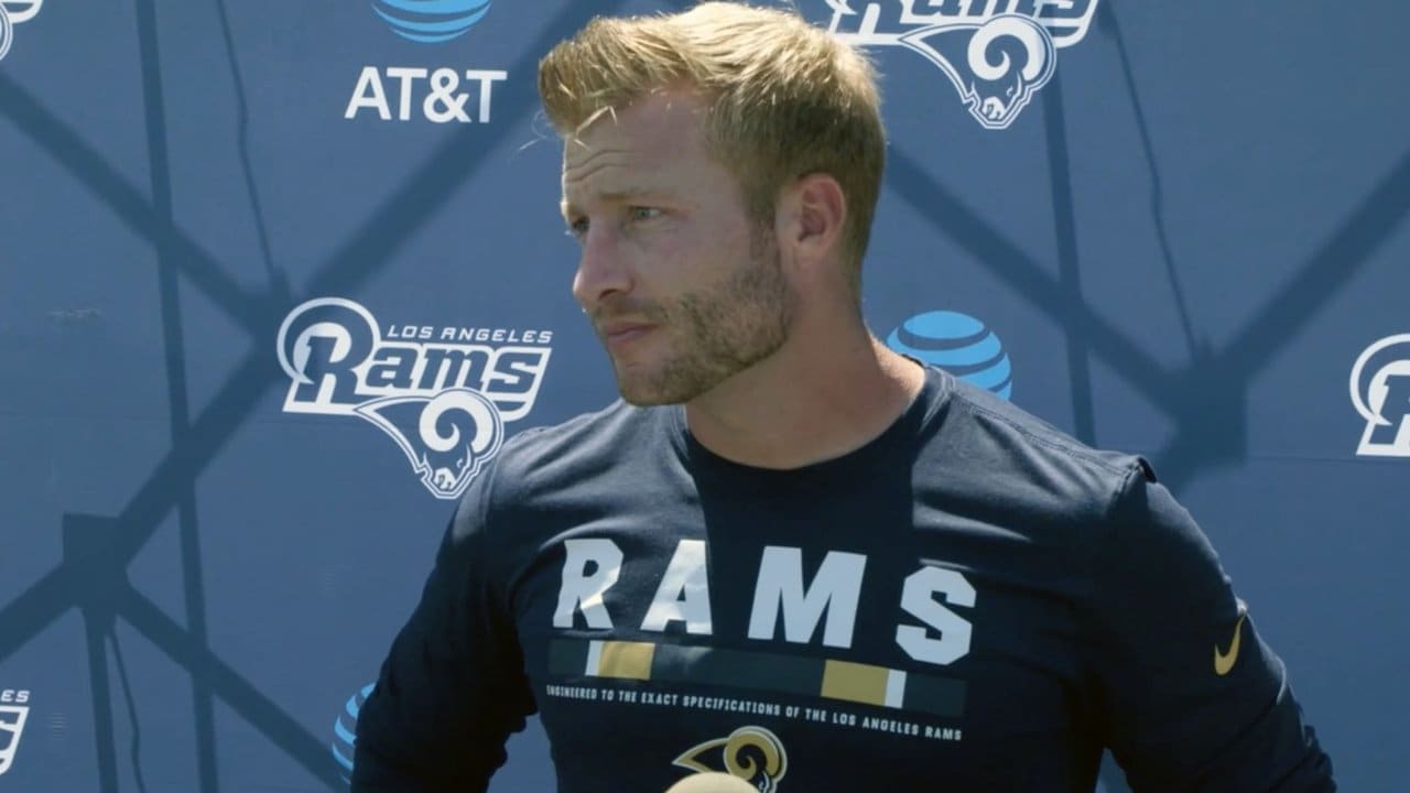 Sean McVay Day 16 Training Camp Press Conference