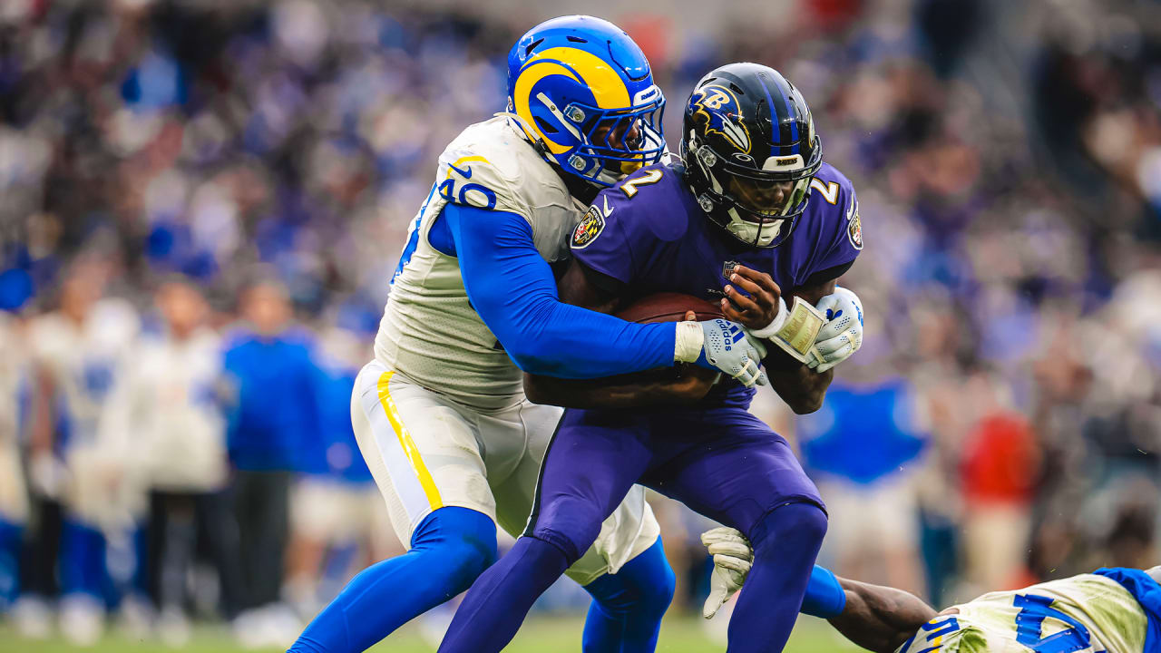 Highlights: Every sack by Rams' defense vs. Ravens in Week 17