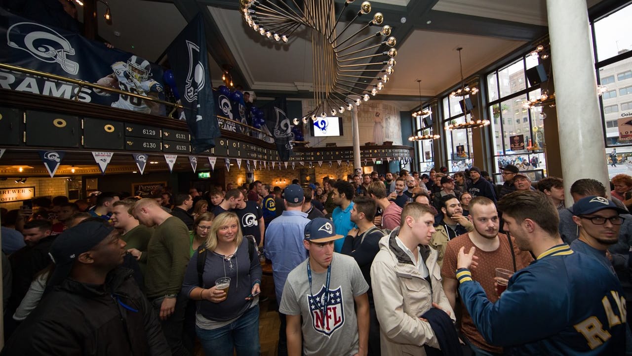 PHOTOS: Rams Pub Takeover in London