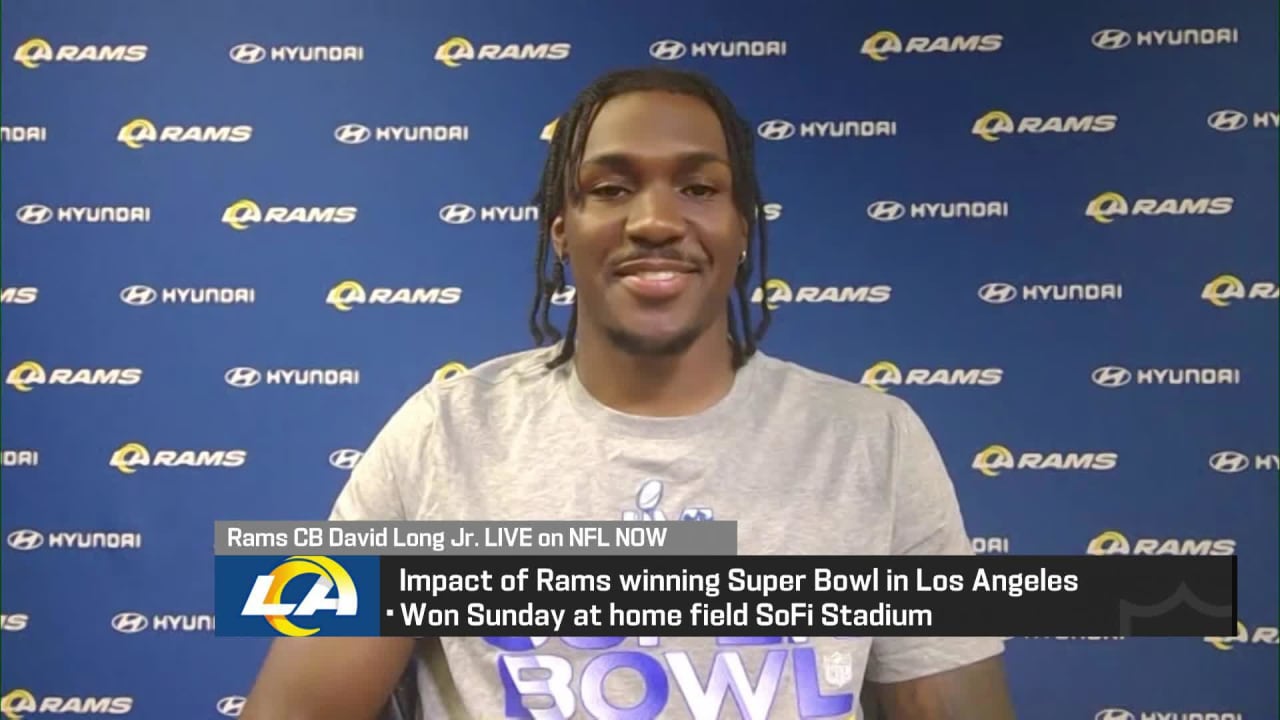 Super Bowl LVI: Los Angeles Rams cornerback David Long Jr. says winning ...