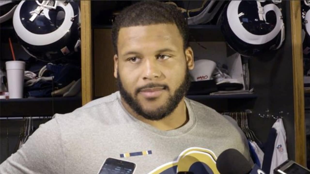 Aaron Donald Post-Practice Interview 9-25
