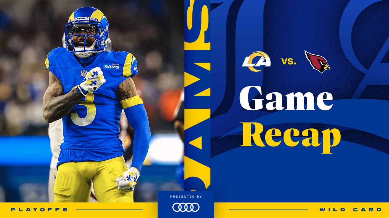 Game Recap: Rams advance to divisional round of playoffs with 34-11 win ...