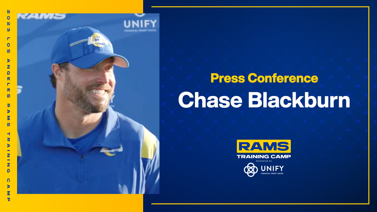 Rams special teams coordinator Chase Blackburn on rookie specialists ...