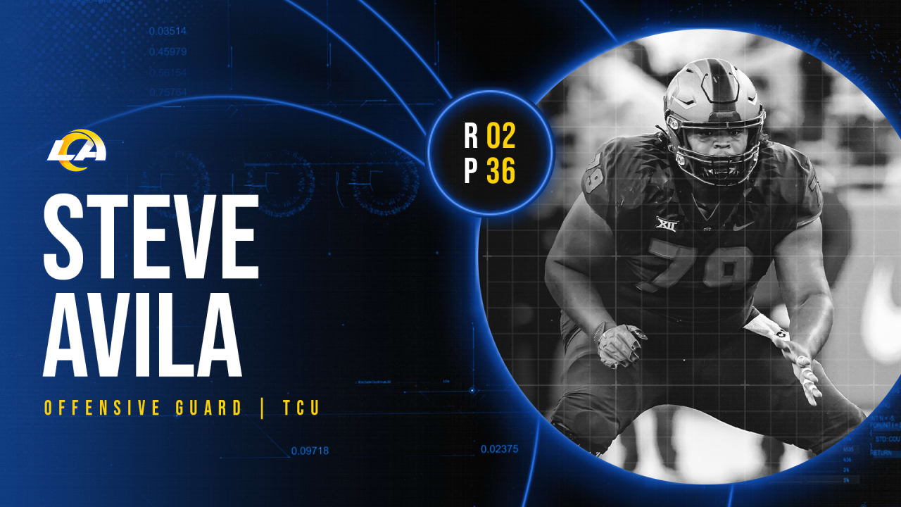 PHOTOS: Meet new Rams G Steve Avila | 2023 NFL Draft