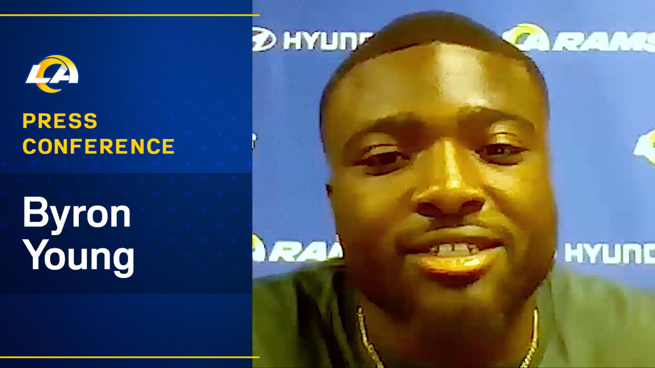 Los Angeles Rams Press Conference | Byron Young on takeaways from first ...
