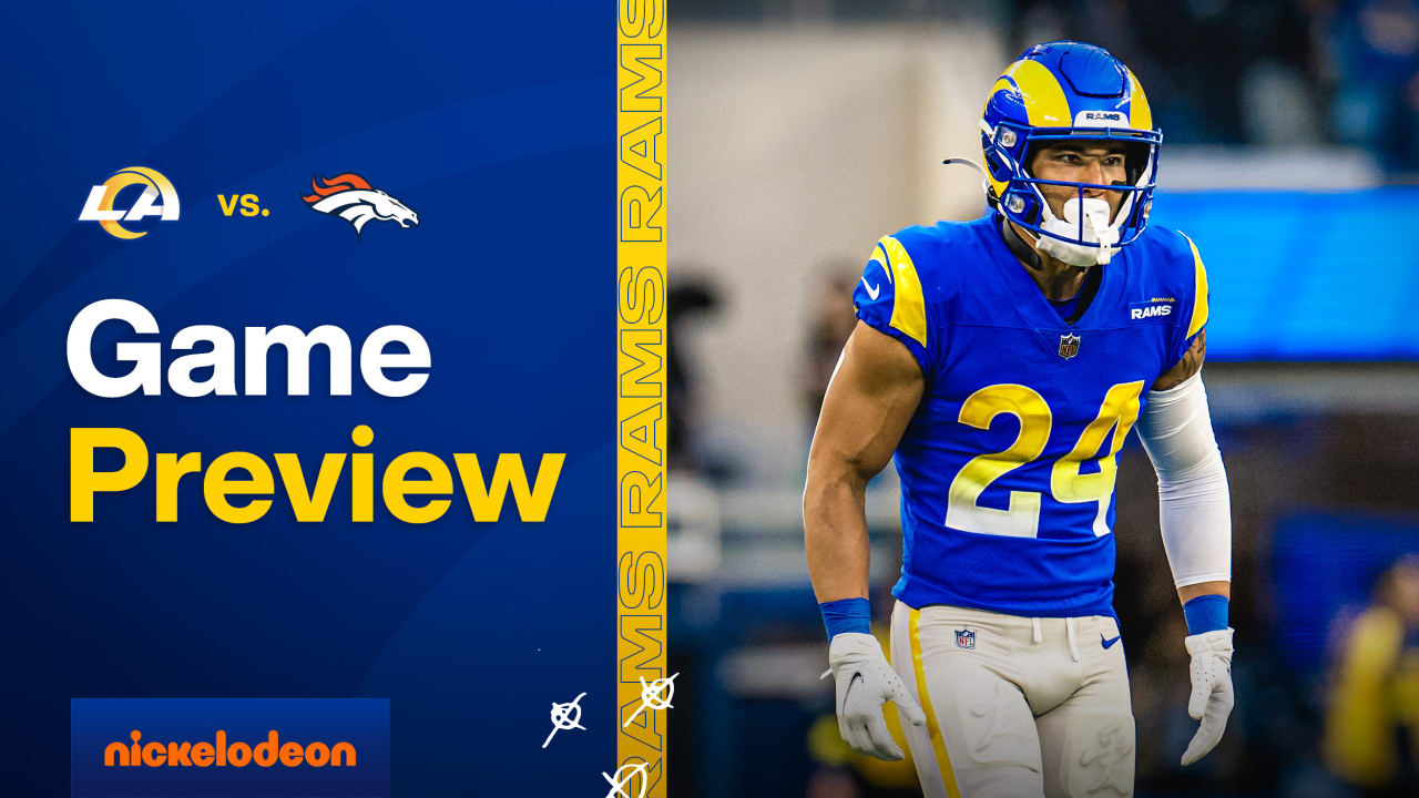 Los Angeles Rams Game Preview Week 16 | Rams face Denver Broncos ...