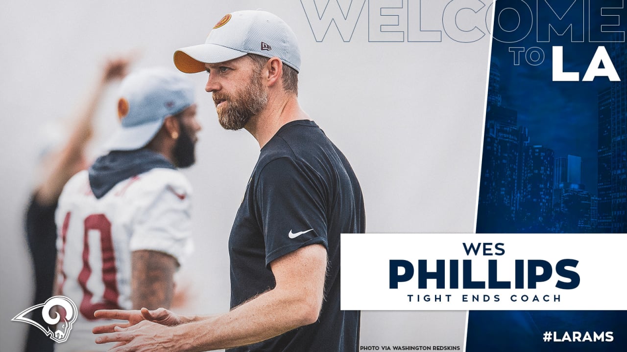 Meet Wes Phillips: Three things to know about the Rams’ new tight ends coach