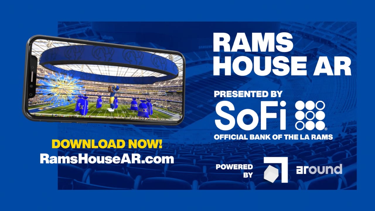 Los Angeles Rams and ARound Stadium app: See SoFi Stadium in augmented ...