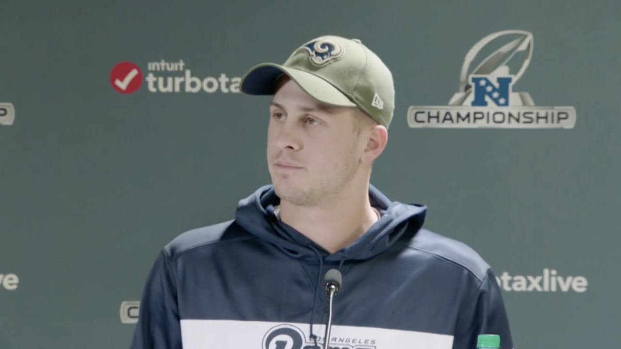 Goff feeling prepared and ready to face the Saints on Sunday