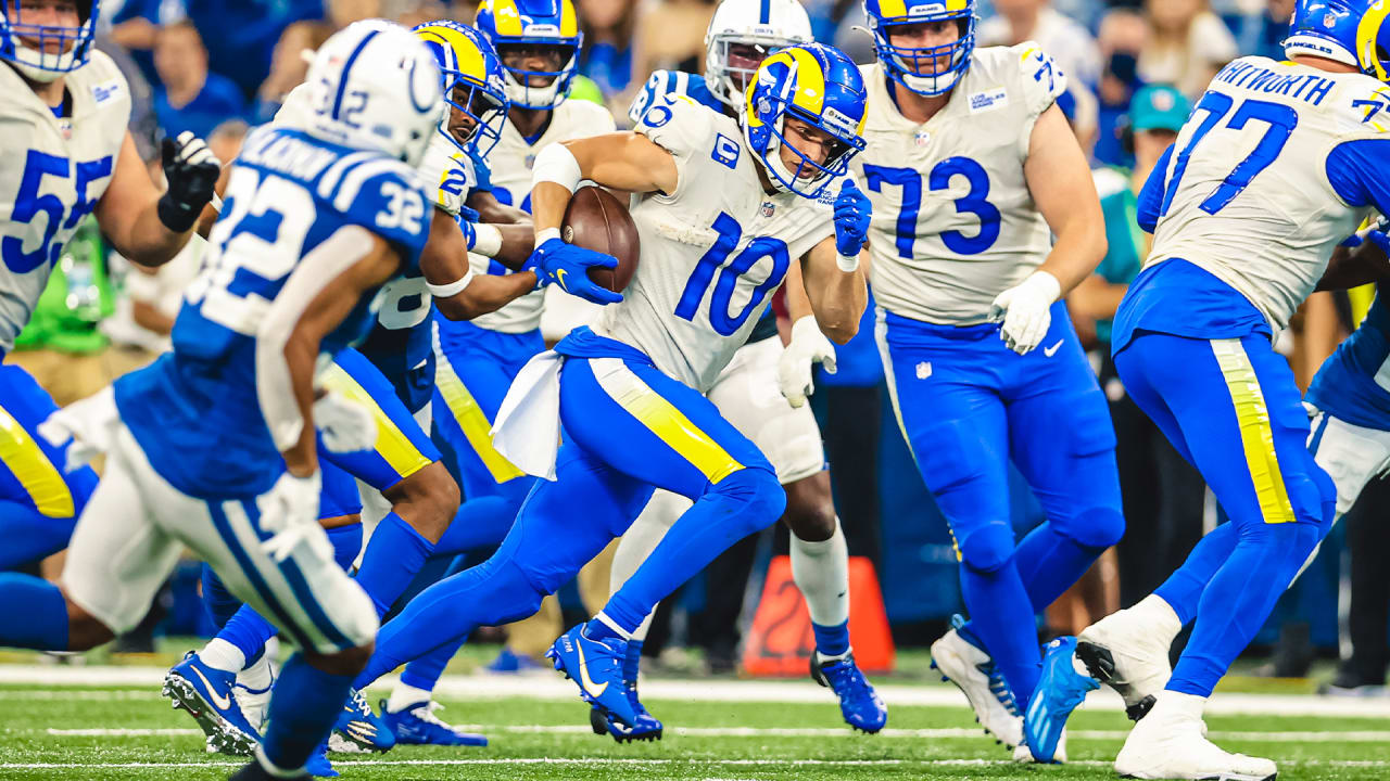 Highlights: Rams WR Cooper Kupp gets a big 44-yard pickup vs. Colts