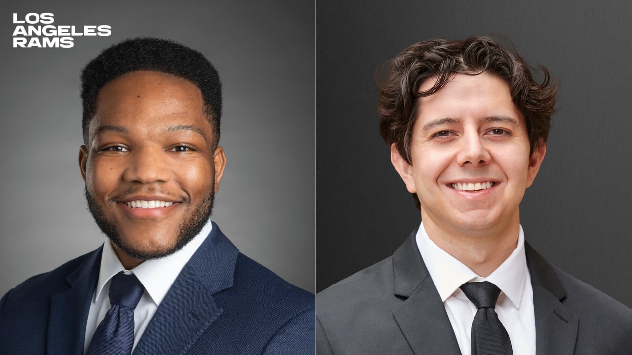 Charles R. Drew University of Medicine and Science students Kadarius Burgess and Felipe Ocampo ...