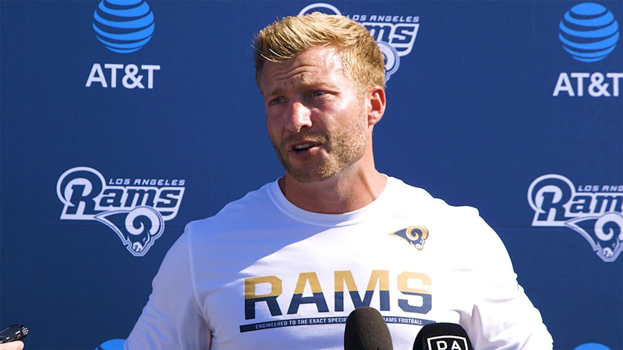 Sean McVay Day 12 Training Camp Press Conference