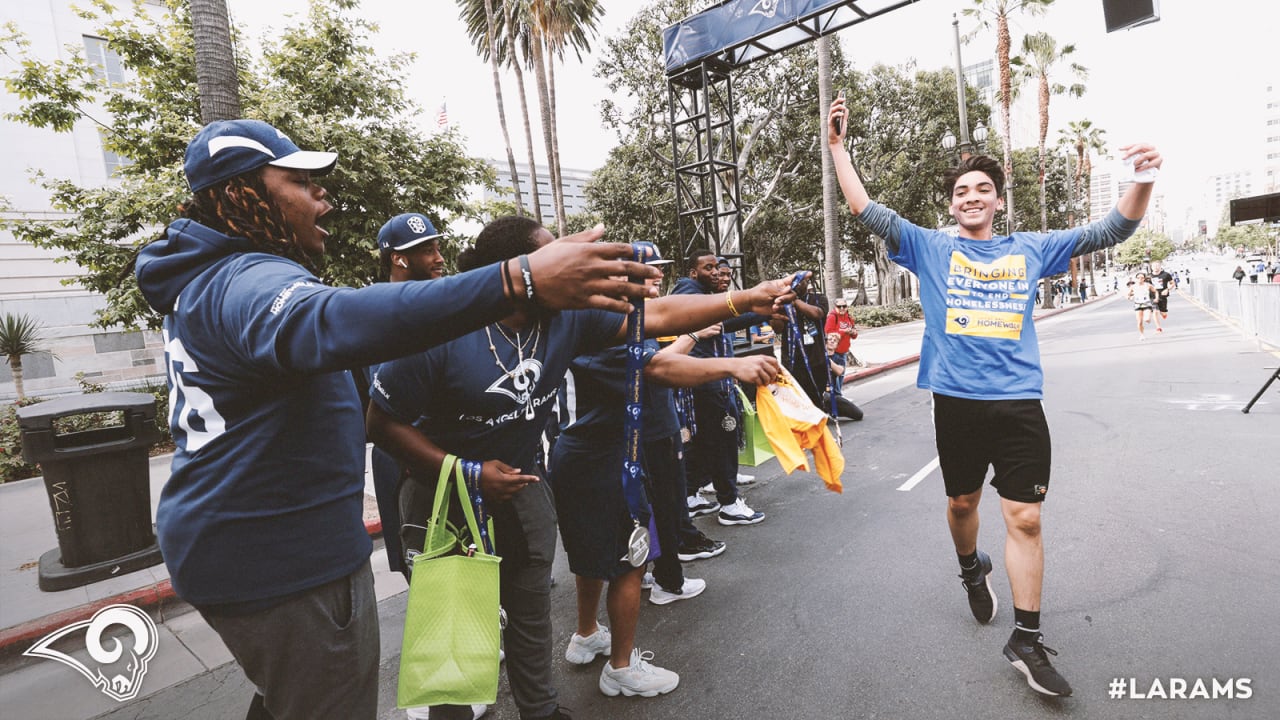 Rams mobilize in full force to end homelessness for United Way's 12th ...