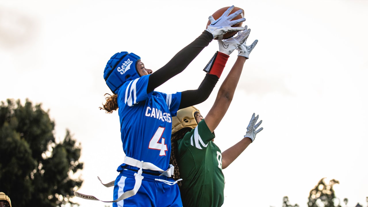 Los Angeles Rams Community | Girl’s Flag Football Super Bowl highlights ...
