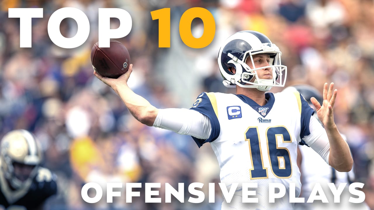 Top 10 offensive plays from 2019