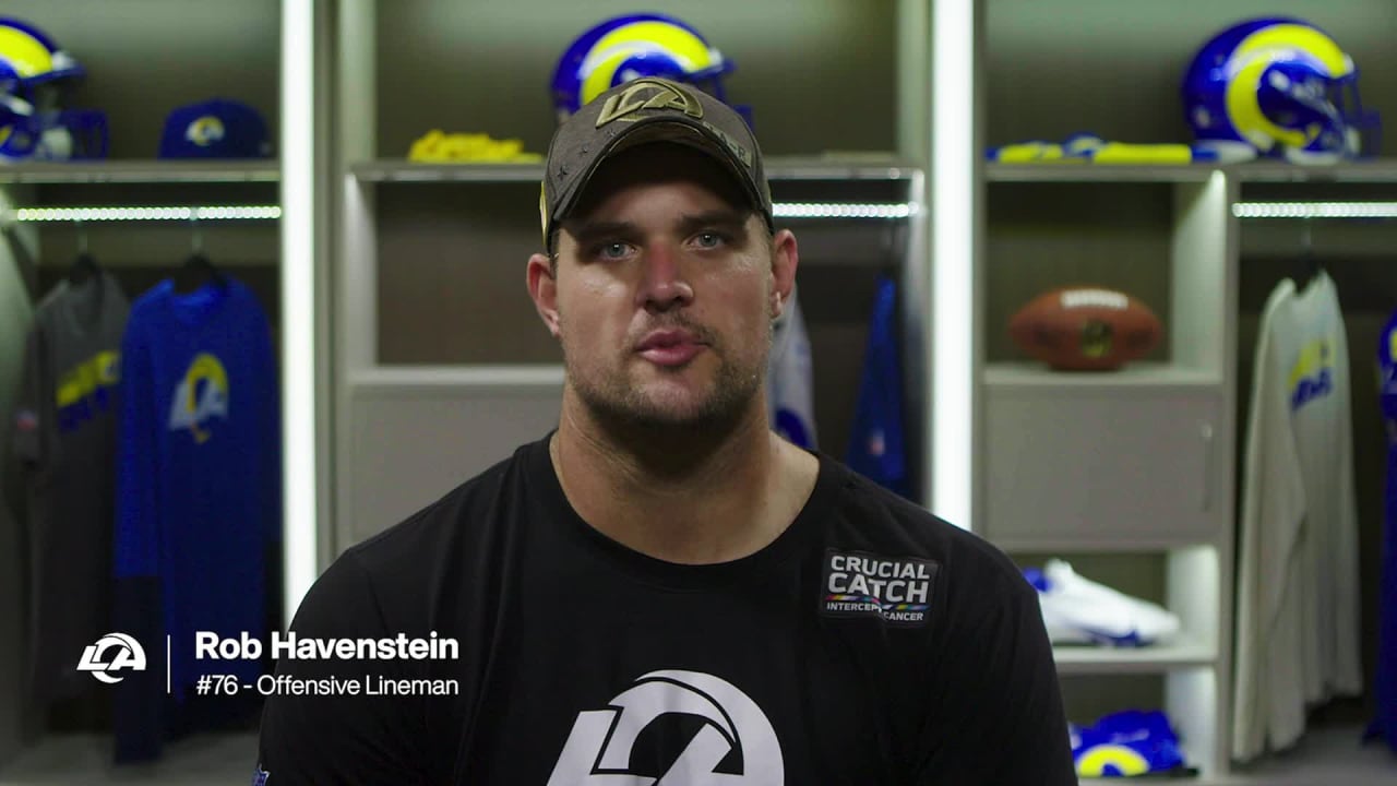 Salute to Service Message From Offensive Lineman Rob Havenstein