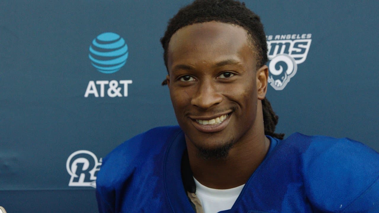 Todd Gurley Rams-Chargers Joint Practice Presser Todd Gurley Rams-Chargers Joint Practice Presser