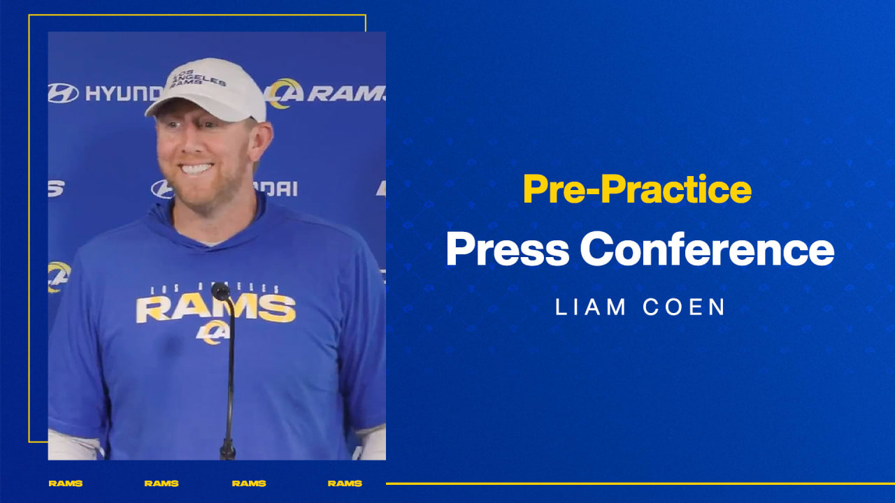 Rams offensive coordinator Liam Coen on getting wide receiver Allen ...