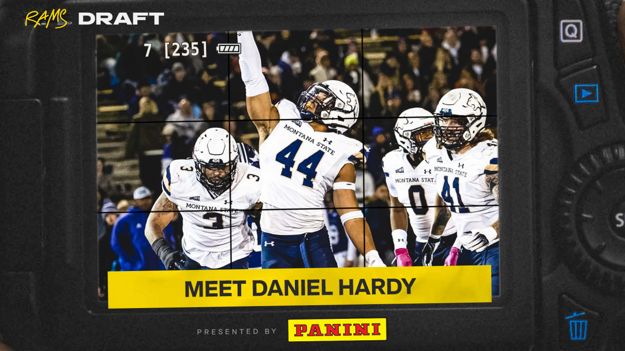 PHOTOS: Meet new Rams OLB Daniel Hardy | 2022 NFL Draft