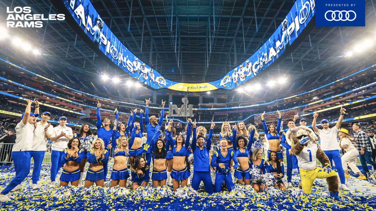 CHEER PHOTOS: Rams Cheerleaders at SoFi Stadium for Super Bowl LVI ...