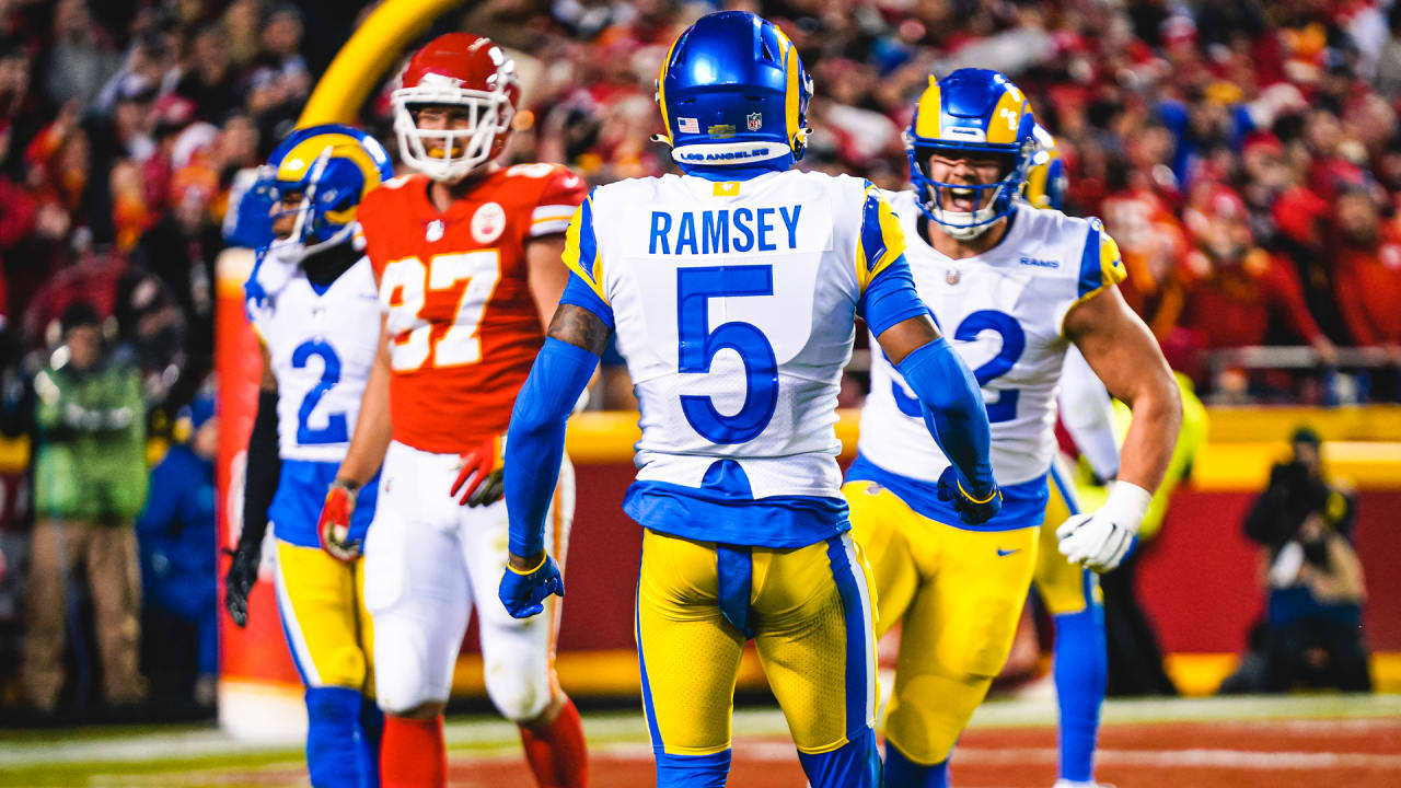 Los Angeles Rams defensive back Jalen Ramsey denies Kansas City Chiefs ...
