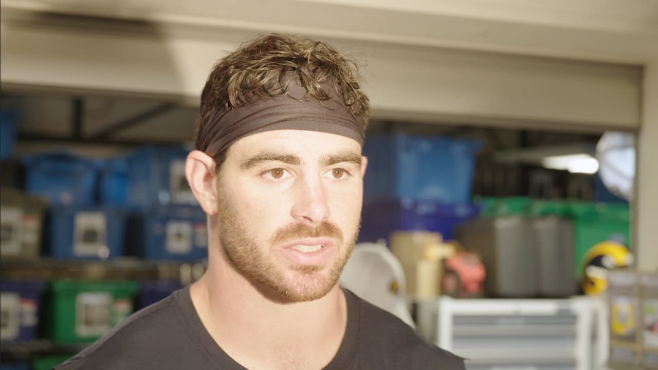 Higbee on recent contract extension, focusing on Carolina