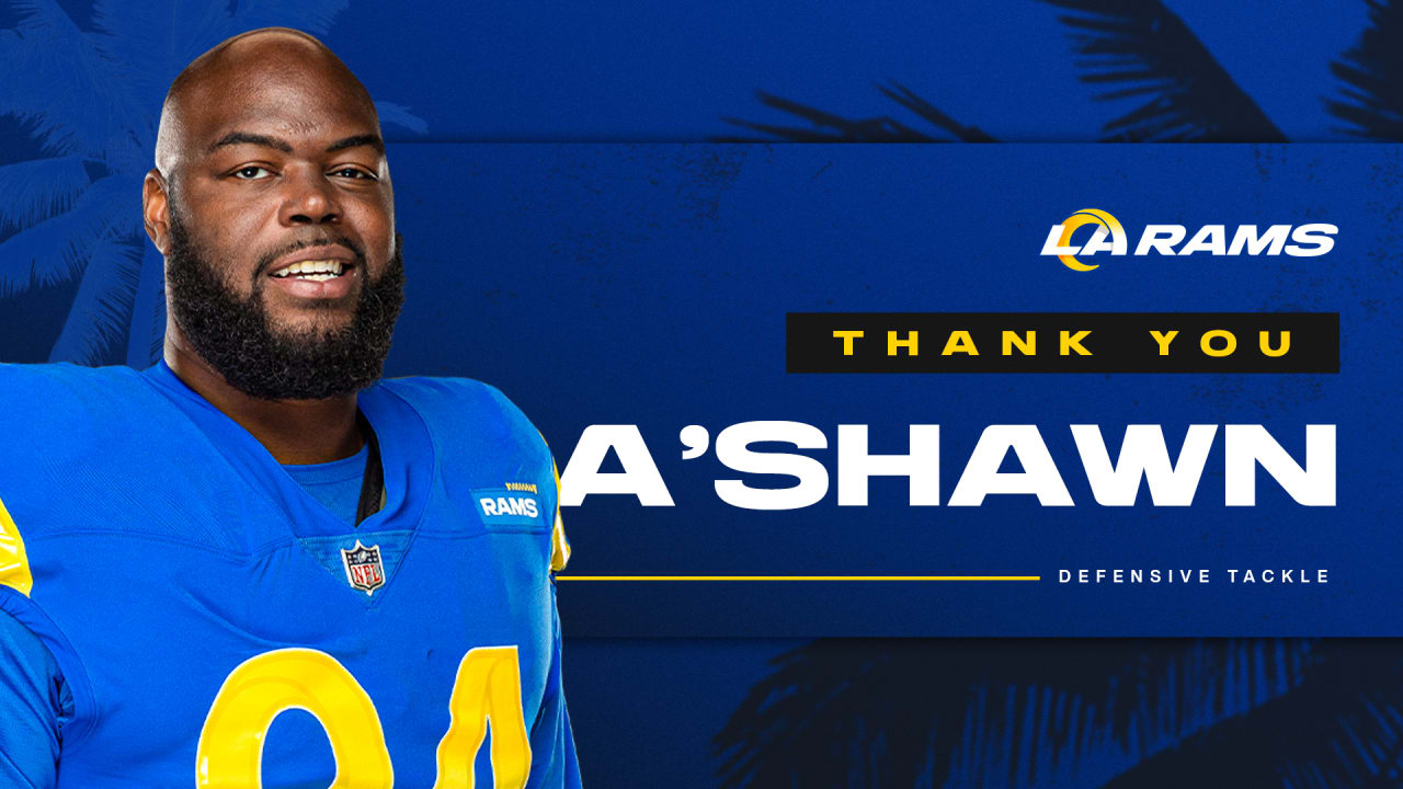 2023 NFL Free Agency: Former Los Angeles Rams defensive tackle A'Shawn ...