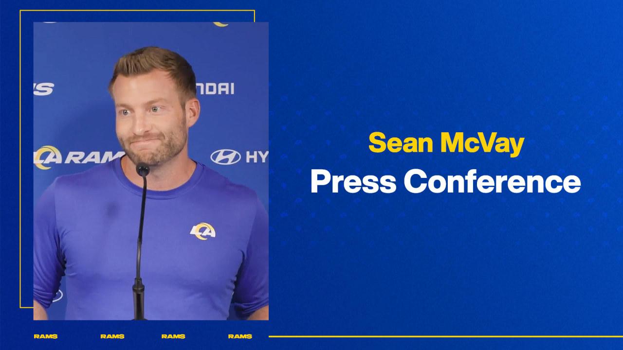 Rams head coach Sean McVay on linebacker Micah Parsons and Cowboys ...