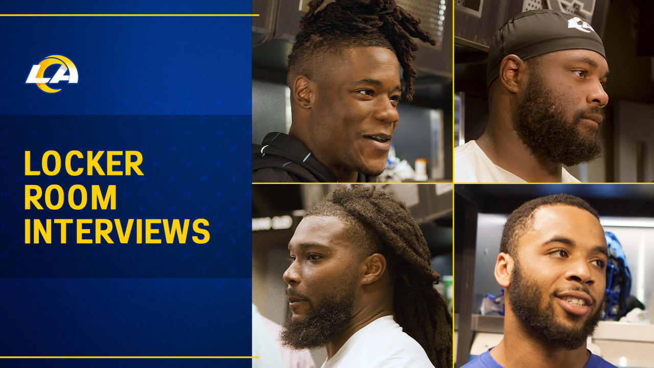 Los Angeles Rams running backs Locker Room Interviews Week 7 vs ...