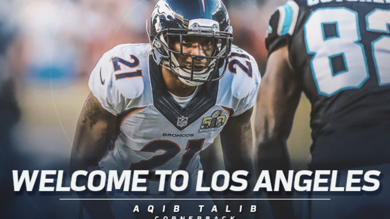 Rams Acquire CB Aqib Talib