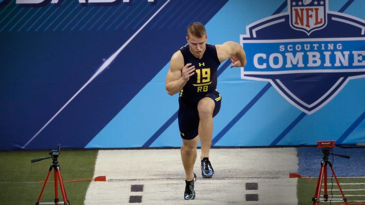 Combine Notebook 3/3: McCaffrey Impresses in Drills
