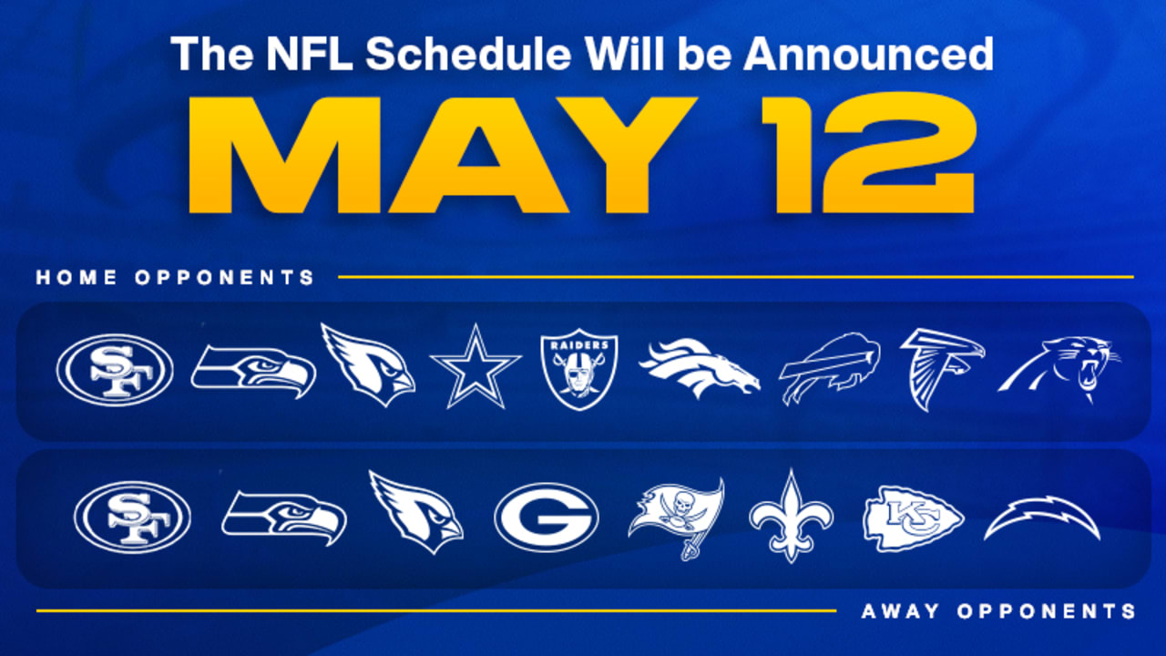 Los Angeles Rams' 2022 schedule coming May 12