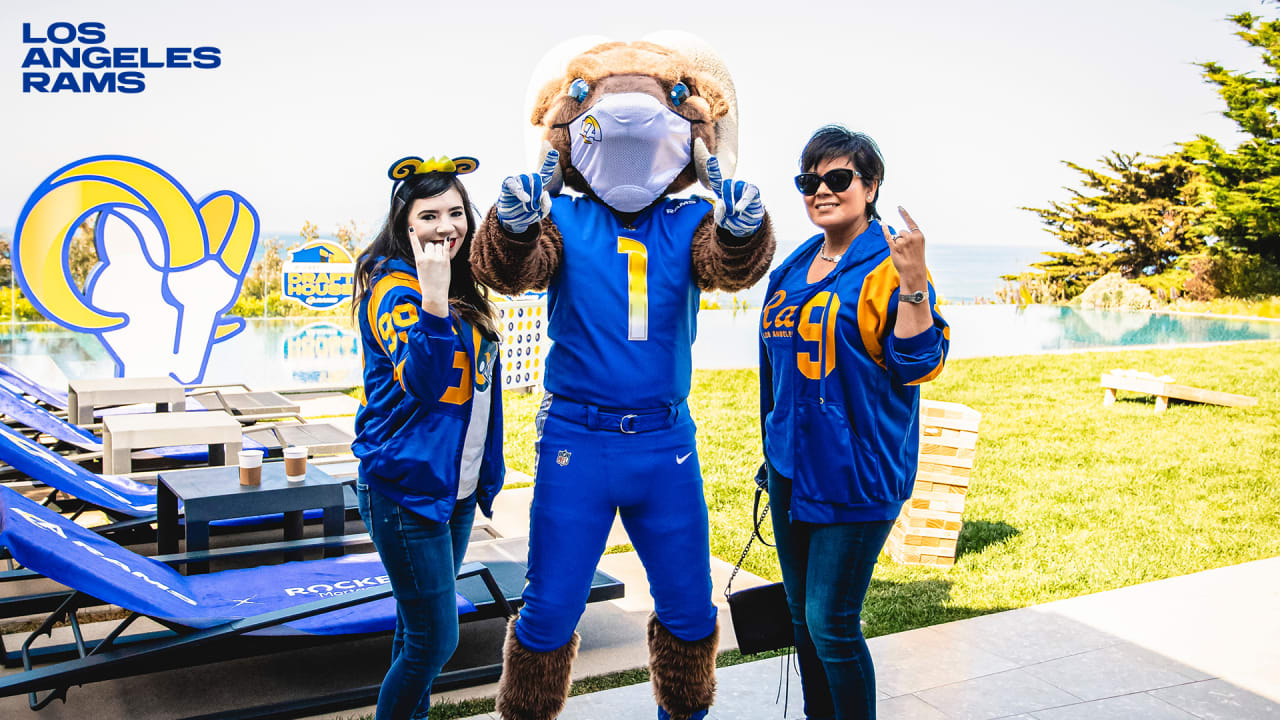 PHOTOS: Faces of the #RamsHouse winners visit the Rocket Mortgage Draft ...