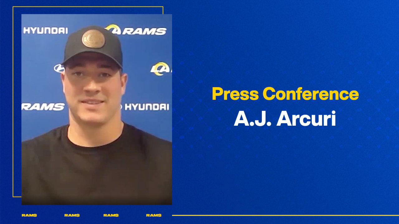 Rams offensive tackle A.J. Arcuri on making his first start vs. Chiefs