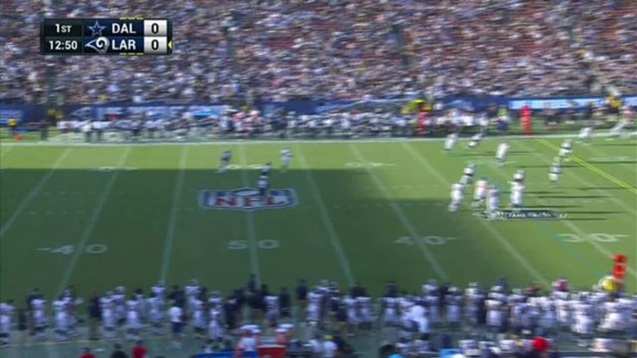 Goff Hits Kupp For His First NFL Reception