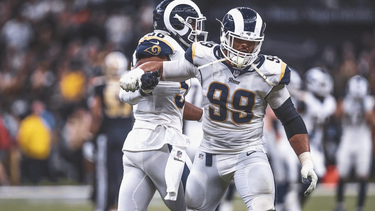 Aaron Donald plants Mark Ingram into the turf on dominant TFL