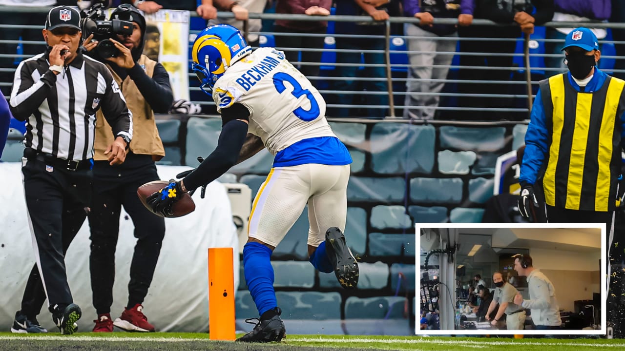 Rams WR Odell Beckham Jr.'s game-winning touchdown vs. Ravens | Radio ...
