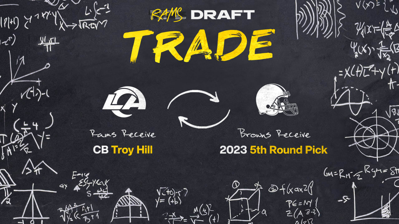 Los Angeles Rams trade 2023 fifth-round pick to Cleveland Browns for ...