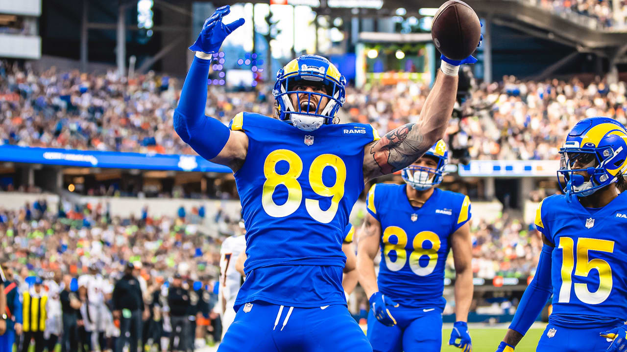 Los Angeles Rams tight end Tyler Higbee 2023 contract extension career ...