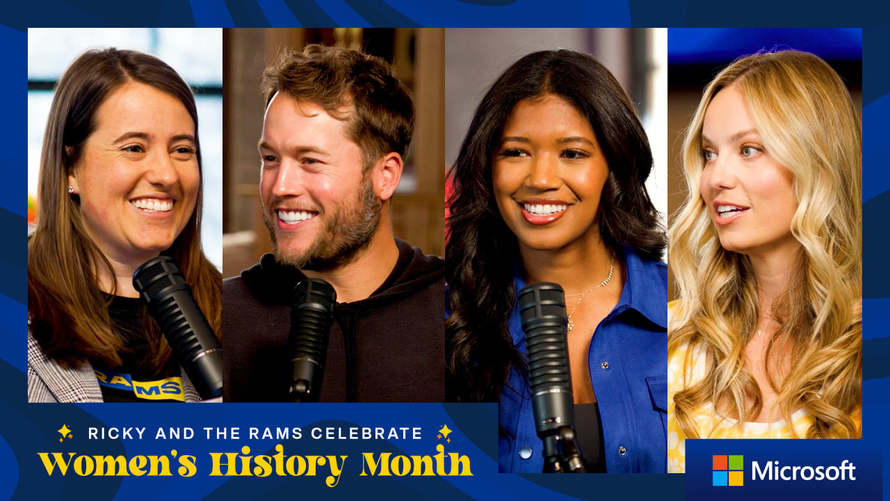 Los Angeles Rams | Ricky's Hollywood is joined by Mathew Stafford ...